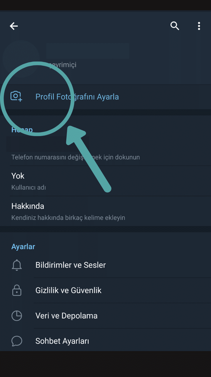 Telegram Profil Fotoğrafı Nasıl Ayarlanır?