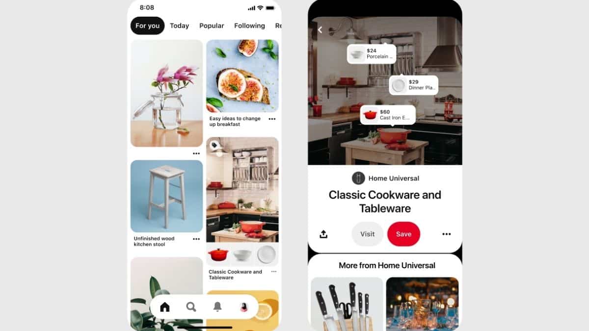 Pinterest Yeni Alışveriş Özelliklerini Tanıttı