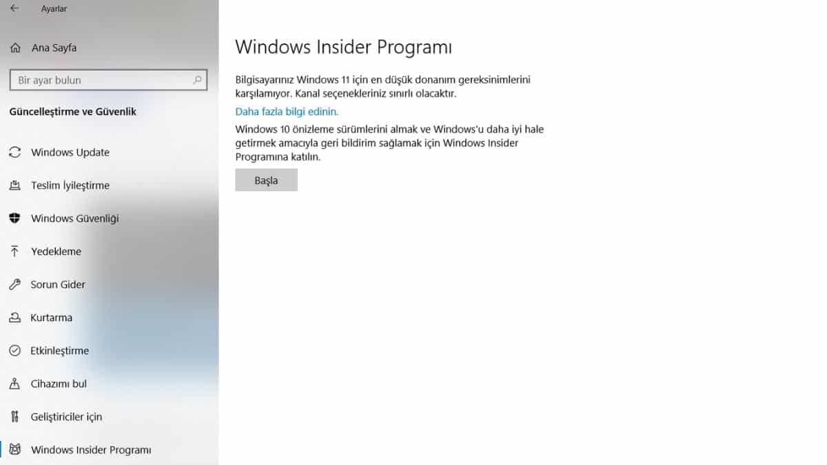 Windows Insider Nedir?